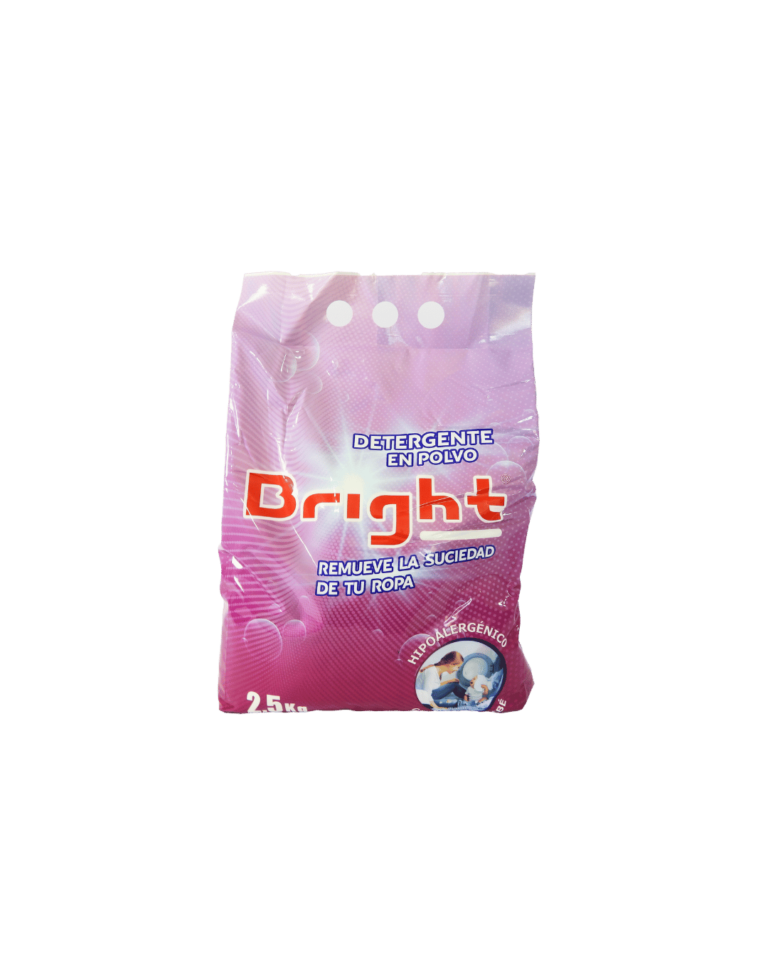 Detergente hipoalergénico en polvo – Bright Chile